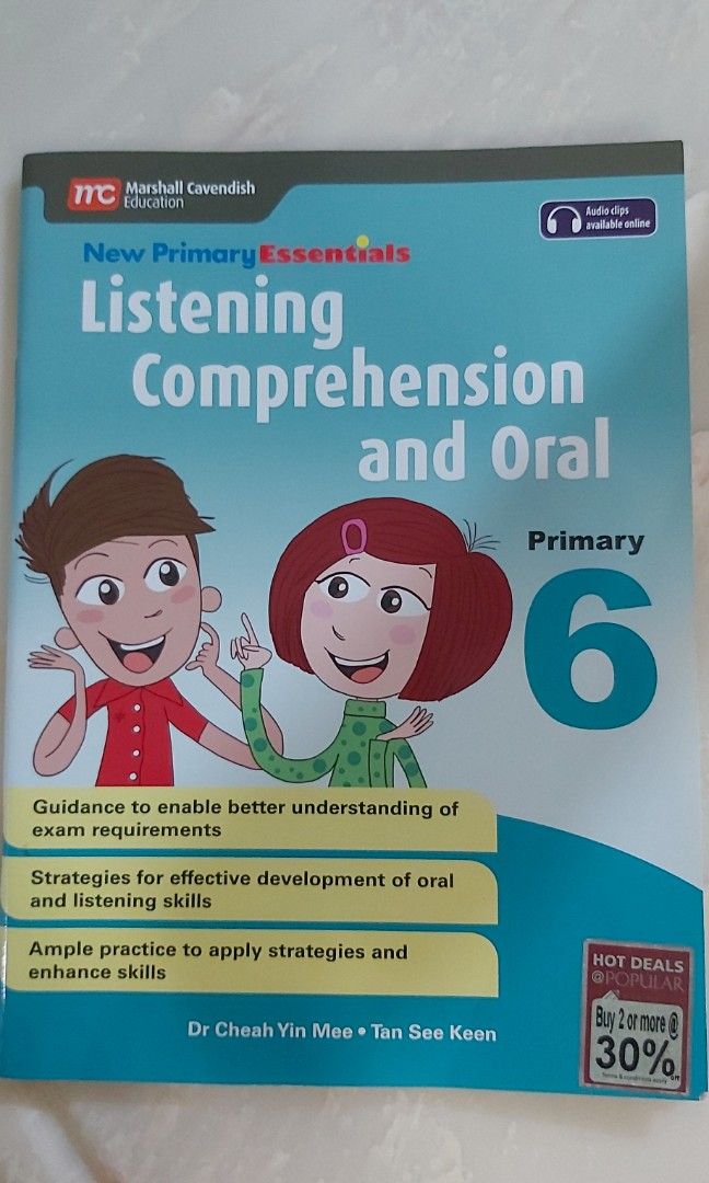 P6 Listening Comprehensive and Oral, Hobbies & Toys, Books & Magazines ...