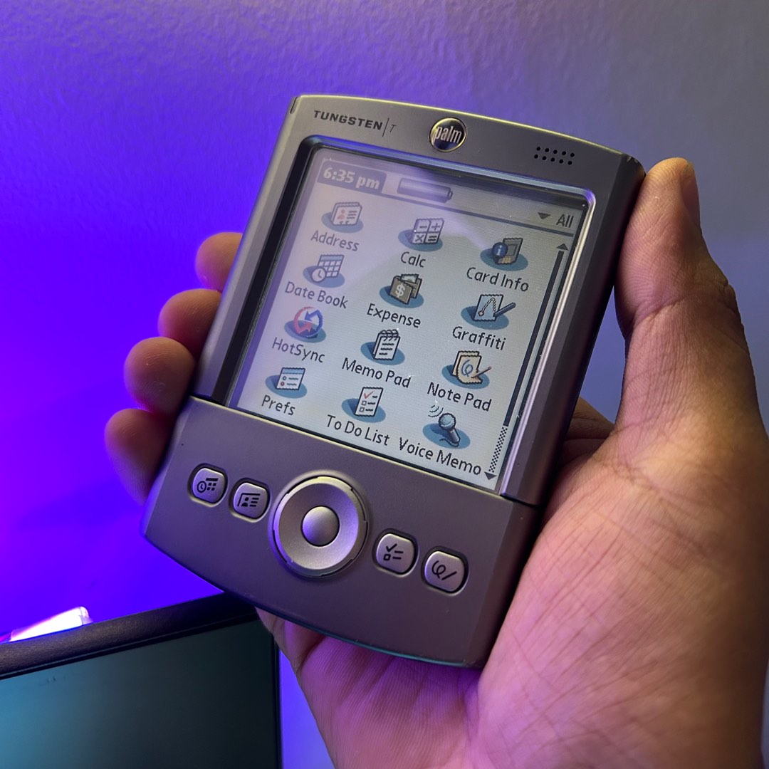 PALM TUNGSTEN T PDA | Vintage PDA, Mobile Phones & Gadgets, Other Gadgets on Carousell