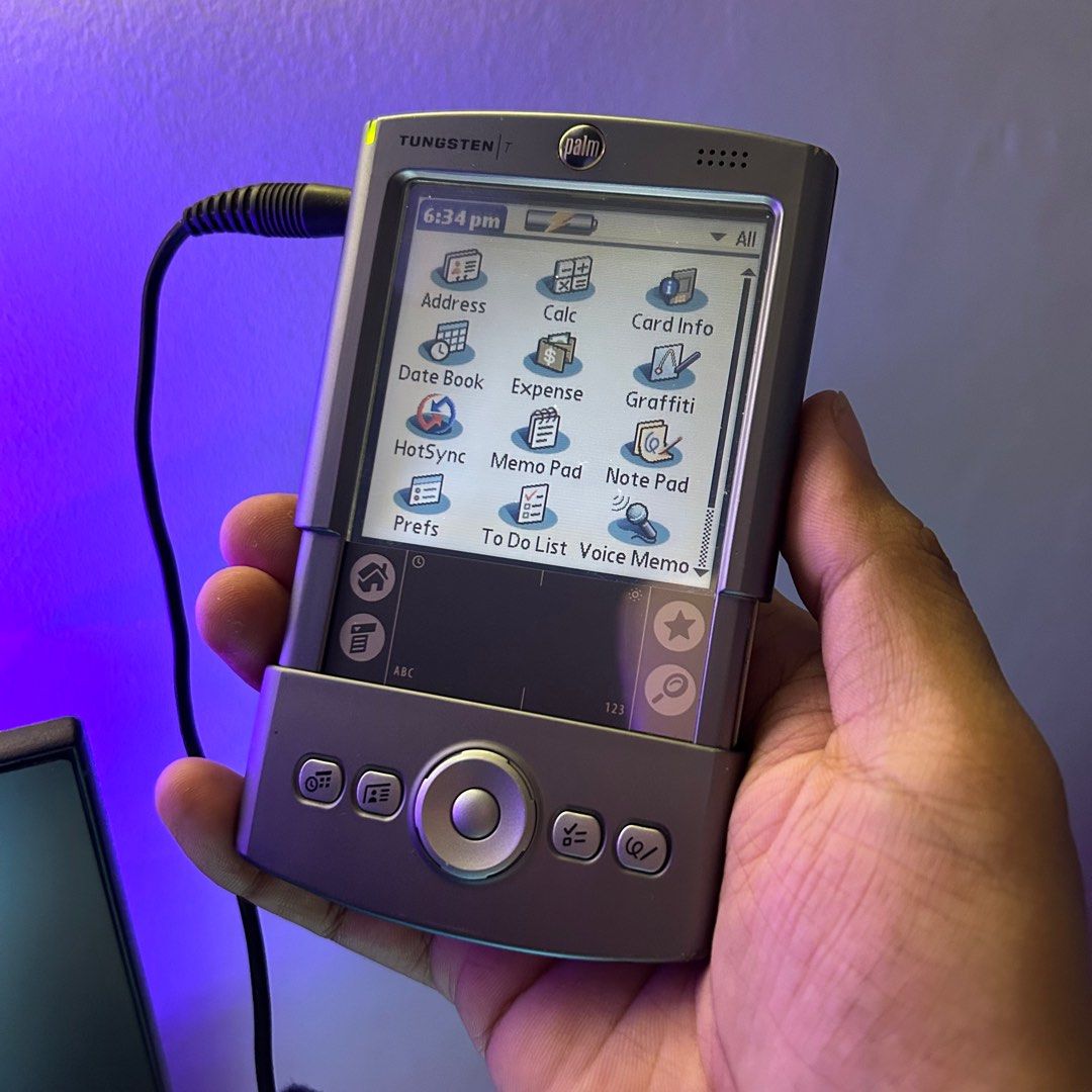 PALM TUNGSTEN T PDA | Vintage PDA, Mobile Phones & Gadgets, Other Gadgets on Carousell