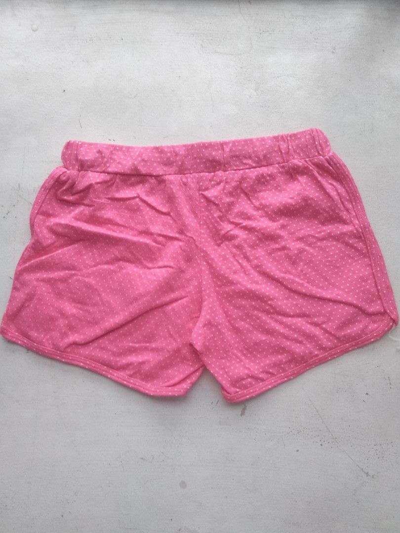 PB Pink monkey polka dotted short, Women's Fashion, Bottoms, Shorts on ...