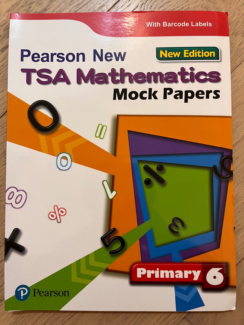 Pearson New TSA Mathematics Mock Papers Primary6 New Edition 小學補充練習 (數學 ...