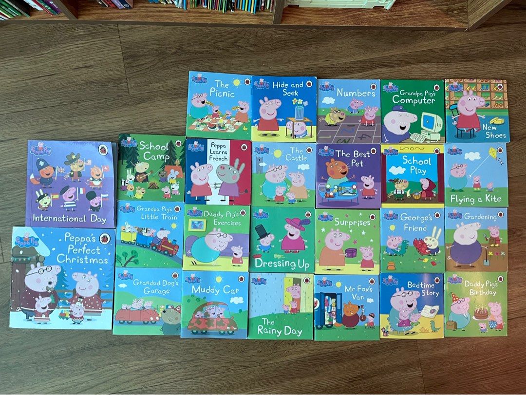 Peppa pig books x25, Hobbies & Toys, Books & Magazines, Children's ...
