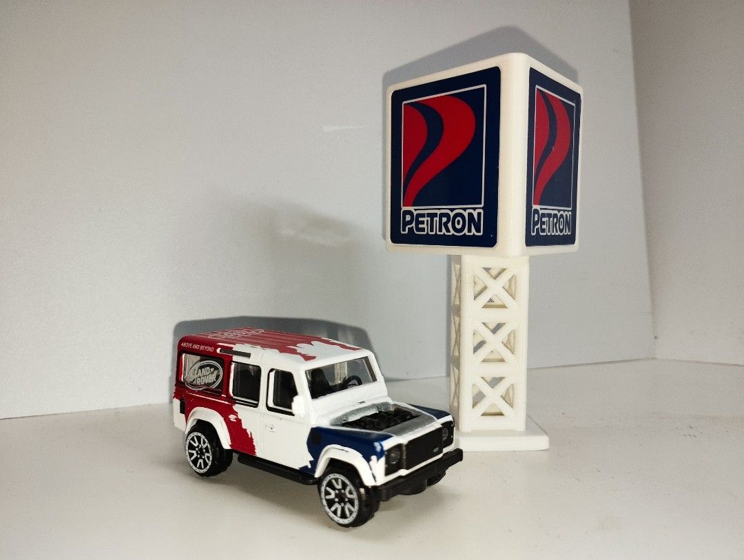 Petrol Station Signboard Mini Miniature Diorama, Hobbies & Toys, Toys ...