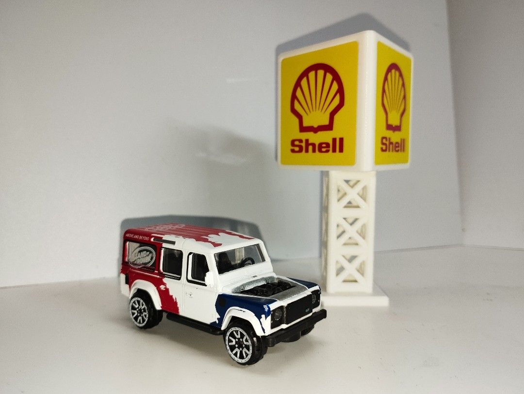 Petrol Station Signboard Mini Miniature Diorama, Hobbies & Toys, Toys ...