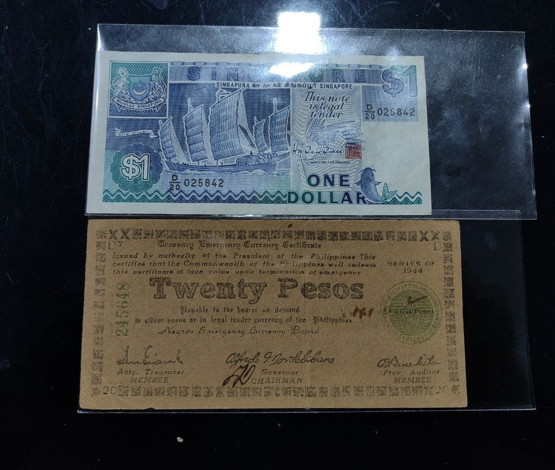 Philippines Negros 1944 20 Pesos Banknote Currency VF, Hobbies & Toys ...