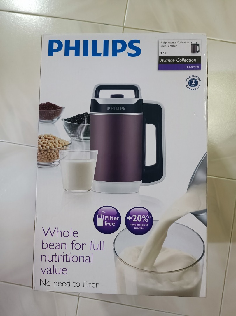 Philips 飛利浦Avance Collection 豆漿濃湯機 HD2079 /08, 家庭電器, 廚房電器, 榨汁機及攪拌機 ...