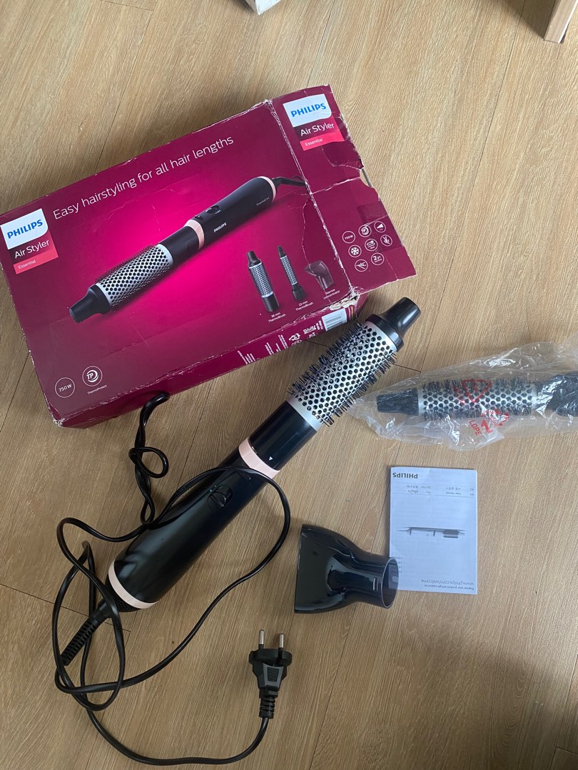 Phillips Hair Air Styler Essential HP8661 750W, Beauty & Personal Care ...