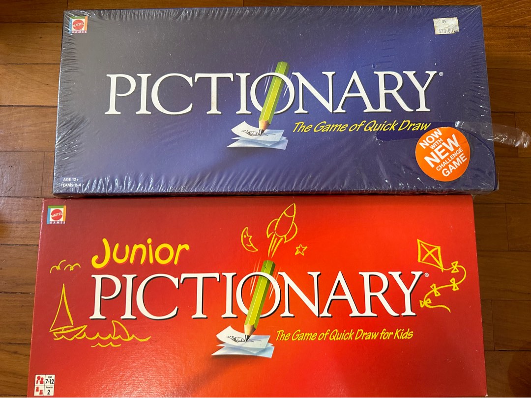 Pictionary board game, Hobbies & Toys, Toys & Games on Carousell