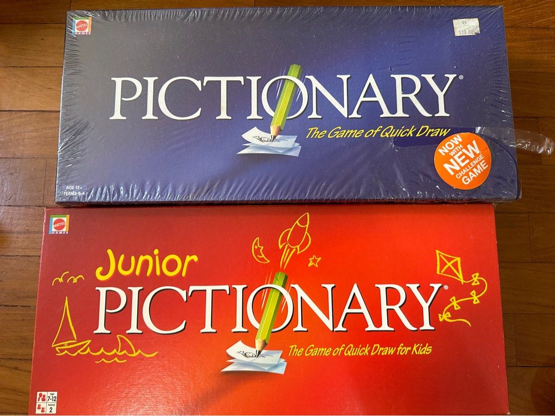 Pictionary board game, Hobbies & Toys, Toys & Games on Carousell
