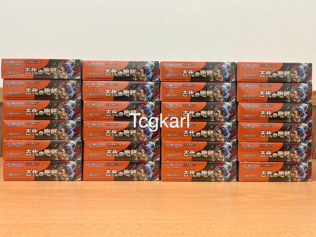 Pokemon Ancient Roar Future Flash Japanese Booster Box Sv4k Sv4m, Hobbies & Toys, Toys & Games ...