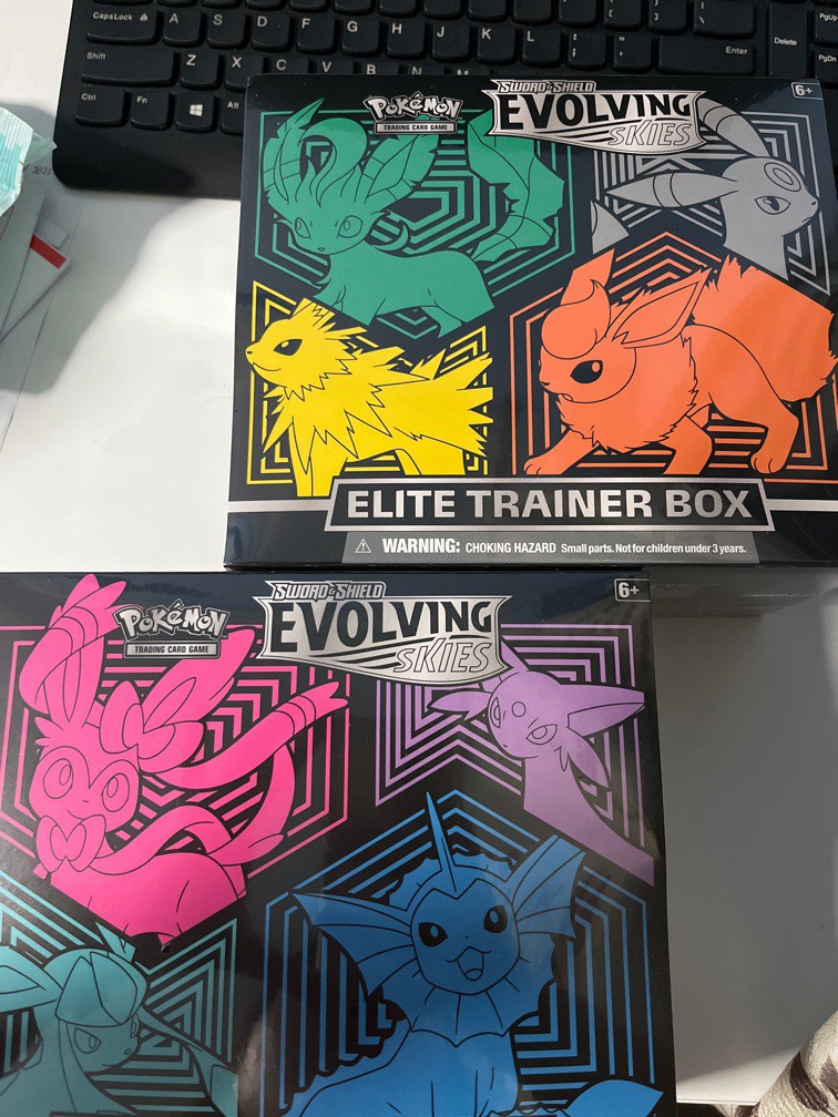 pokemon evolving skies etb, Hobbies & Toys, Memorabilia & Collectibles ...