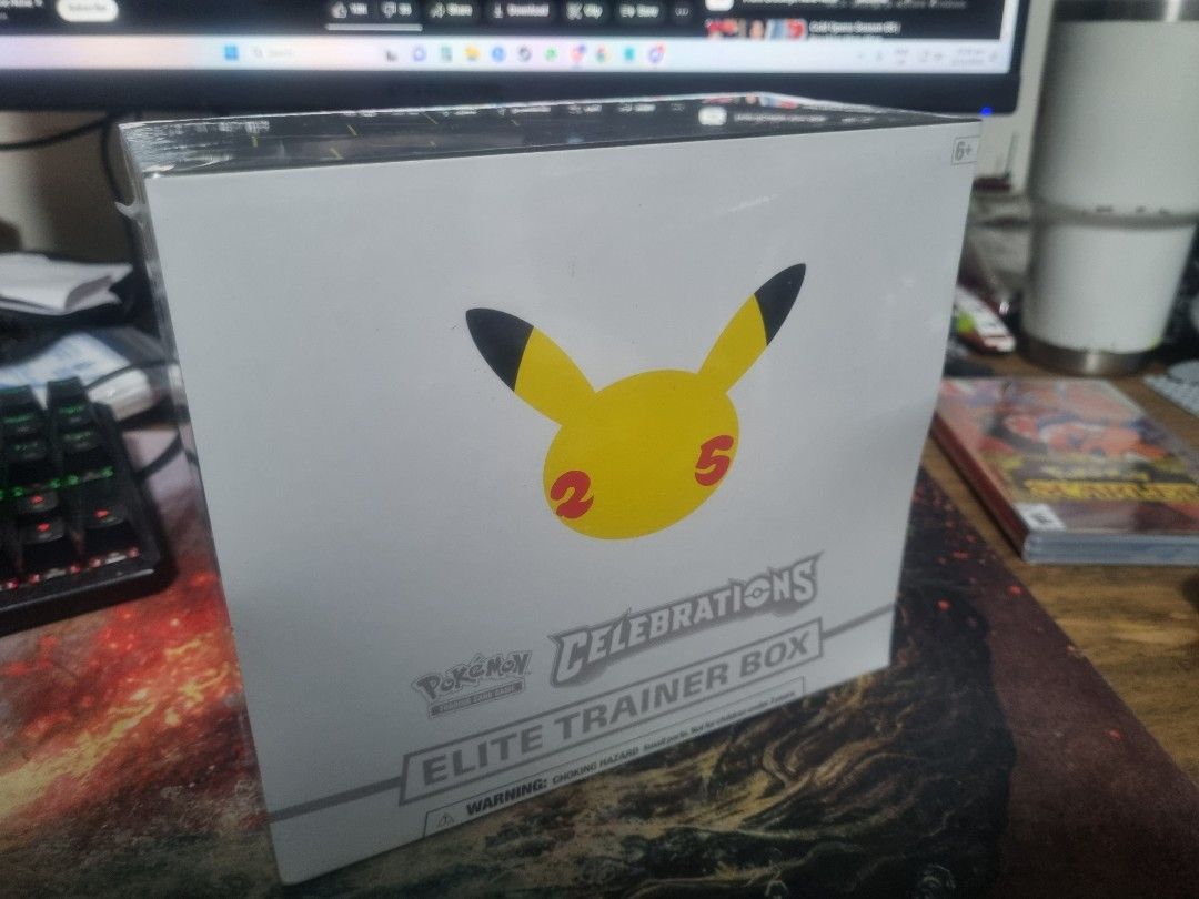 Pokemon TCG Celebrations ETB, Hobbies & Toys, Toys & Games on Carousell