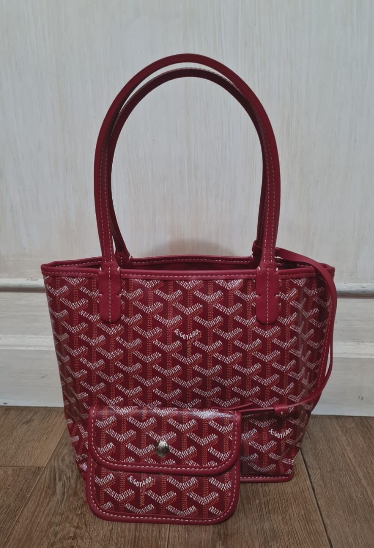 Preloved 2022 Mini Anjou Red with dust bag, pb & copy receipt Jan 2023 ...