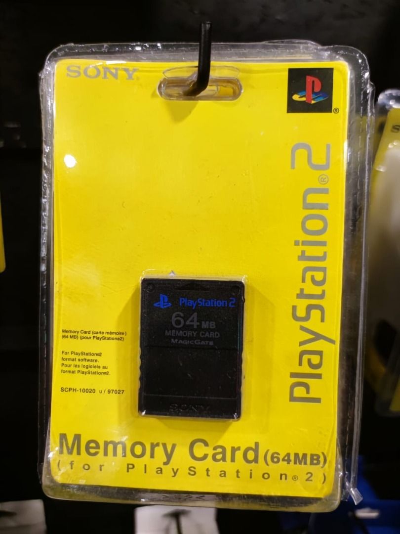 PS2 MEMORY CARD 64MB, Video Gaming, Gaming Accessories, In-Game ...