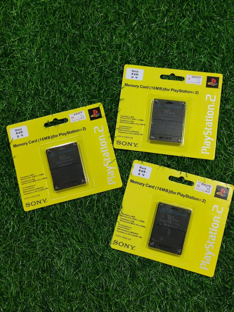 PS2 MEMORY CARD 16MB, Video Gaming, Gaming Accessories, In-Game Products on Carousell