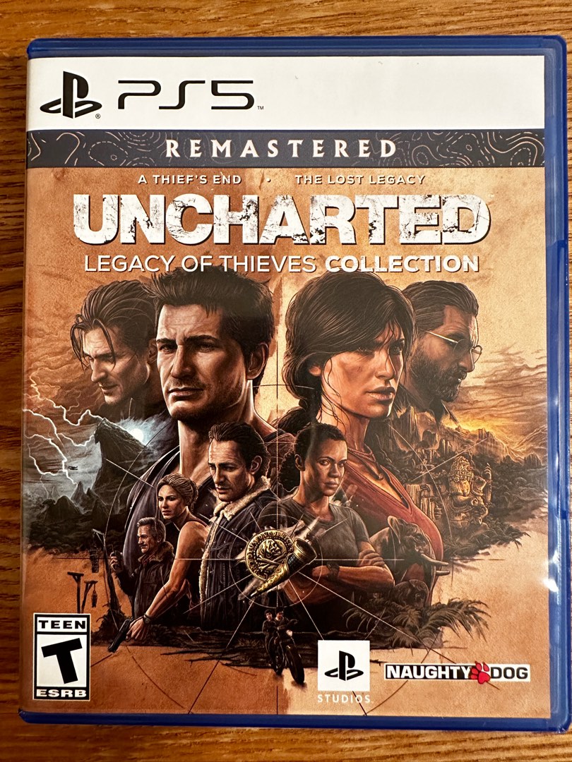 PS5 UNCHARTED LEGACY OF THIEVES COLLECTION, Video Gaming, Video Games ...