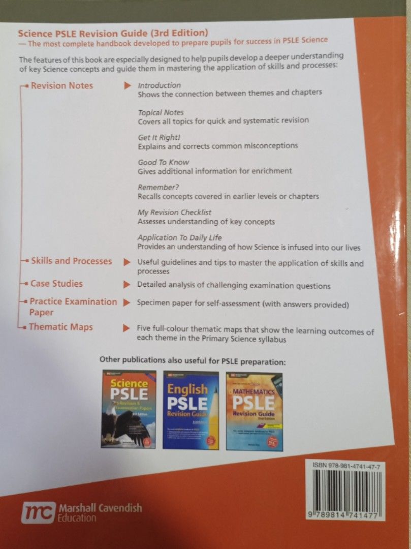 PSLE Science, Hobbies & Toys, Books & Magazines, Textbooks on Carousell
