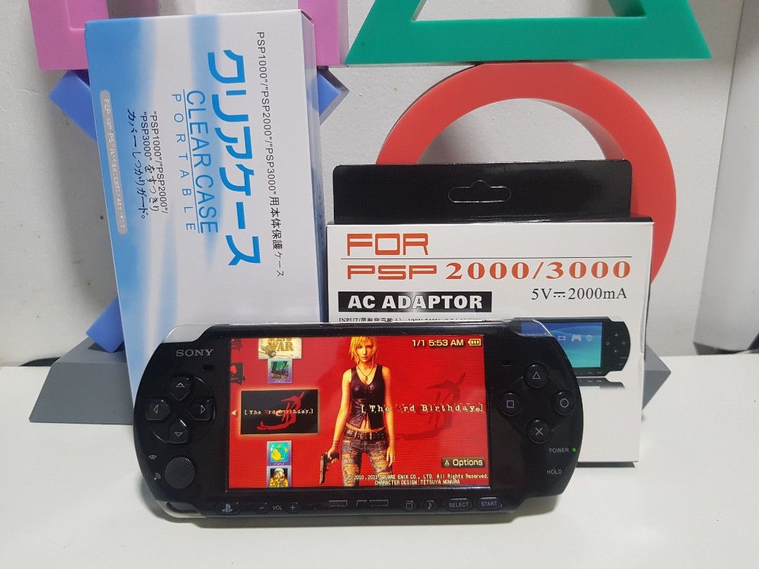 PSP SLIM 3000 SERIES 32GB, Video Gaming, Video Game Consoles ...