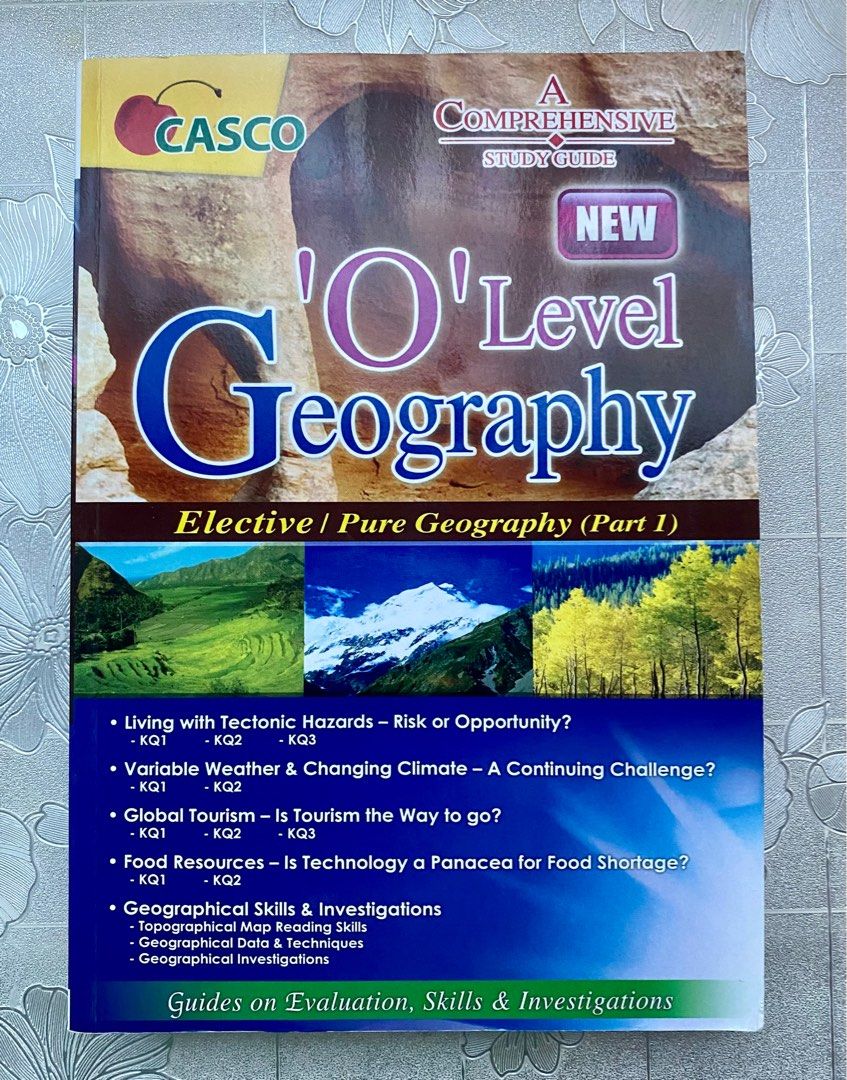 O Level Pure/Elective Geography notes, Hobbies & Toys, Books ...