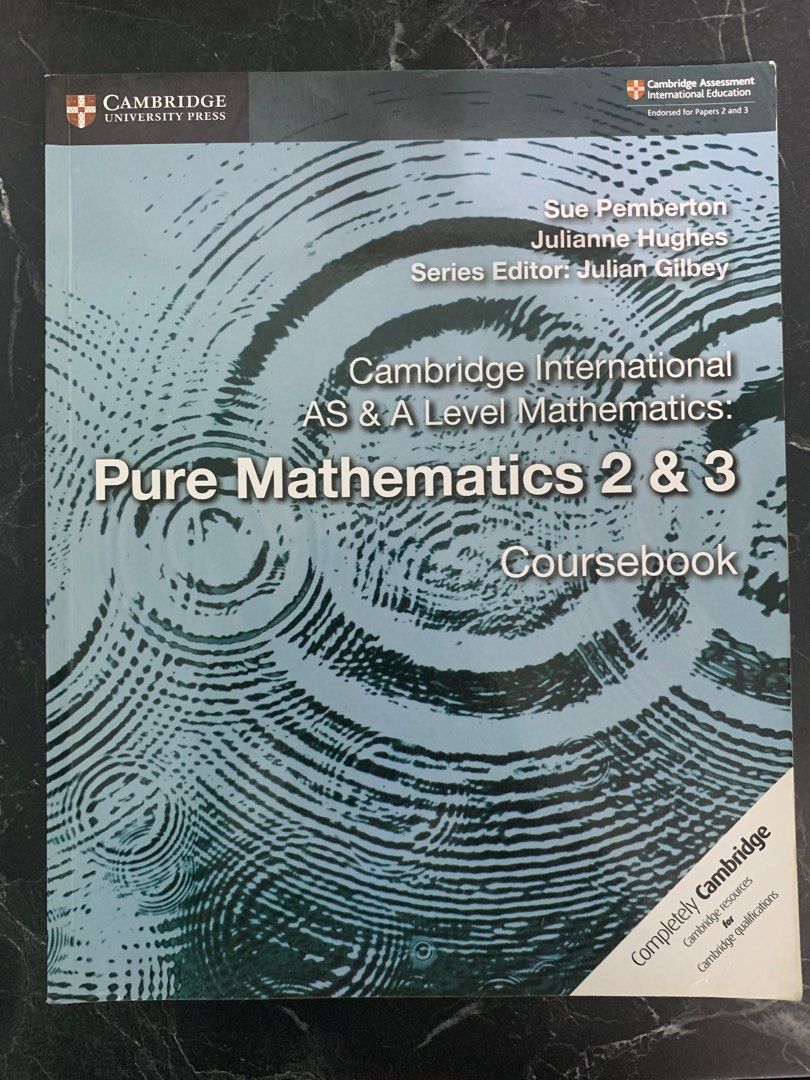 Pure Mathematics 2&3 - Cambridge International A Level, Hobbies & Toys ...
