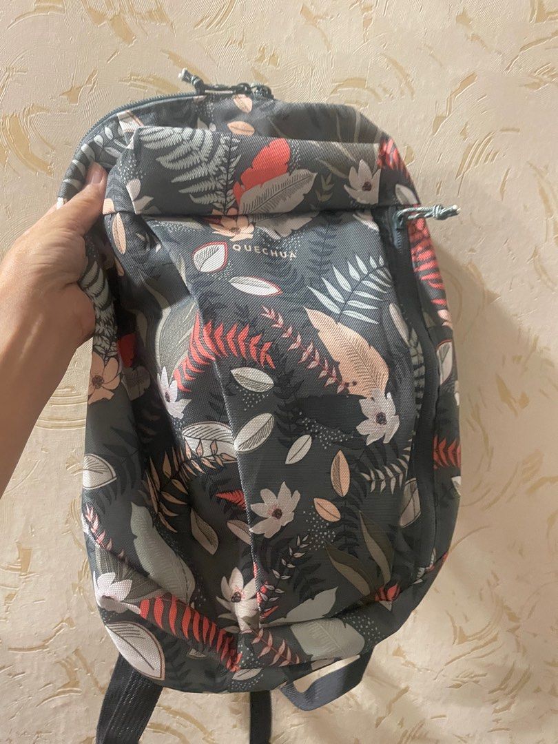 Quechua Mini Flora Backpack, Women's Fashion, Bags & Wallets, Backpacks ...