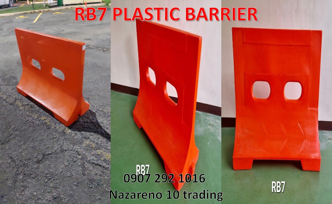 RB7 Plastic road barrier 529, Commercial & Industrial, Construction ...