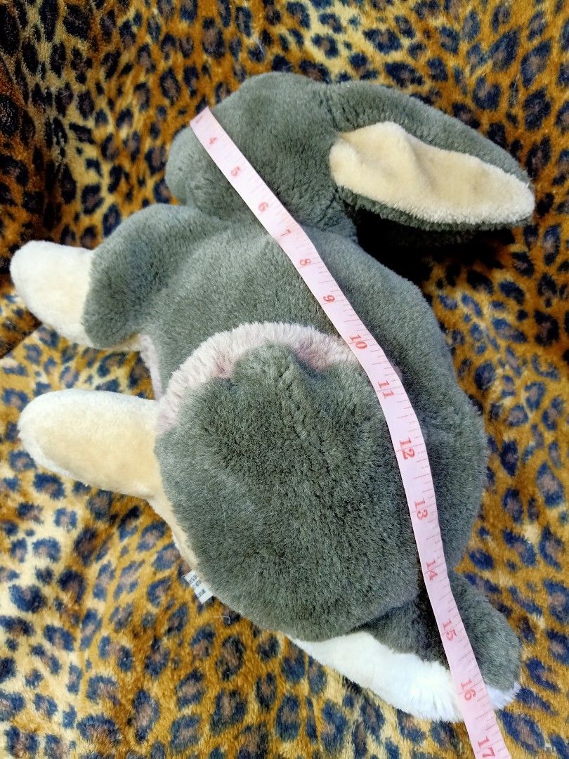 REALISTIC TRI-COLOR BUNNY / RABBIT PLUSH TOY, Hobbies & Toys, Toys ...