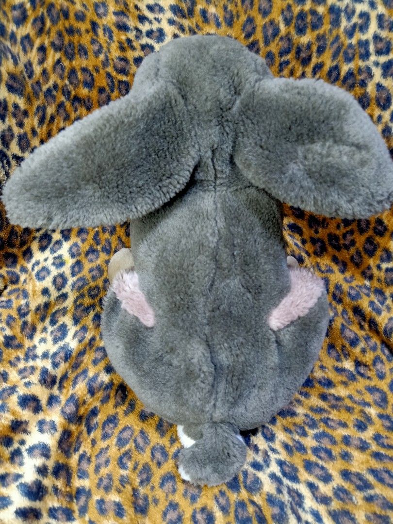 REALISTIC TRI-COLOR BUNNY / RABBIT PLUSH TOY, Hobbies & Toys, Toys ...