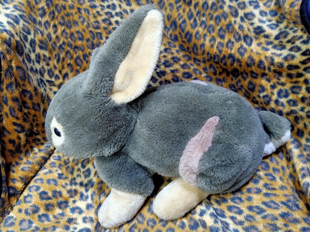 REALISTIC TRI-COLOR BUNNY / RABBIT PLUSH TOY, Hobbies & Toys, Toys ...