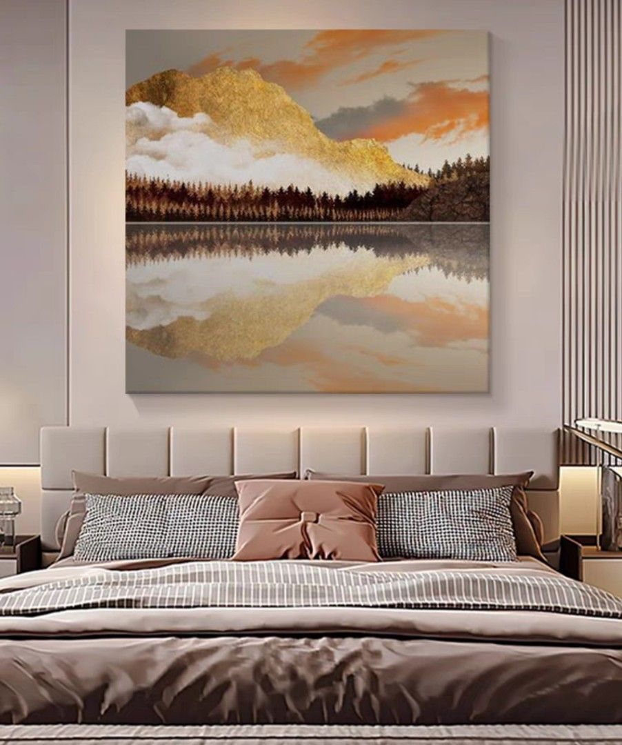 ReFleCtion Oil Painting, Hobbies & Toys, Art & Prints on Carousell