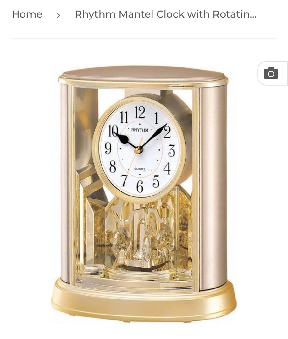 Rhythm clock, Furniture & Home Living, Home Decor, Clocks on Carousell