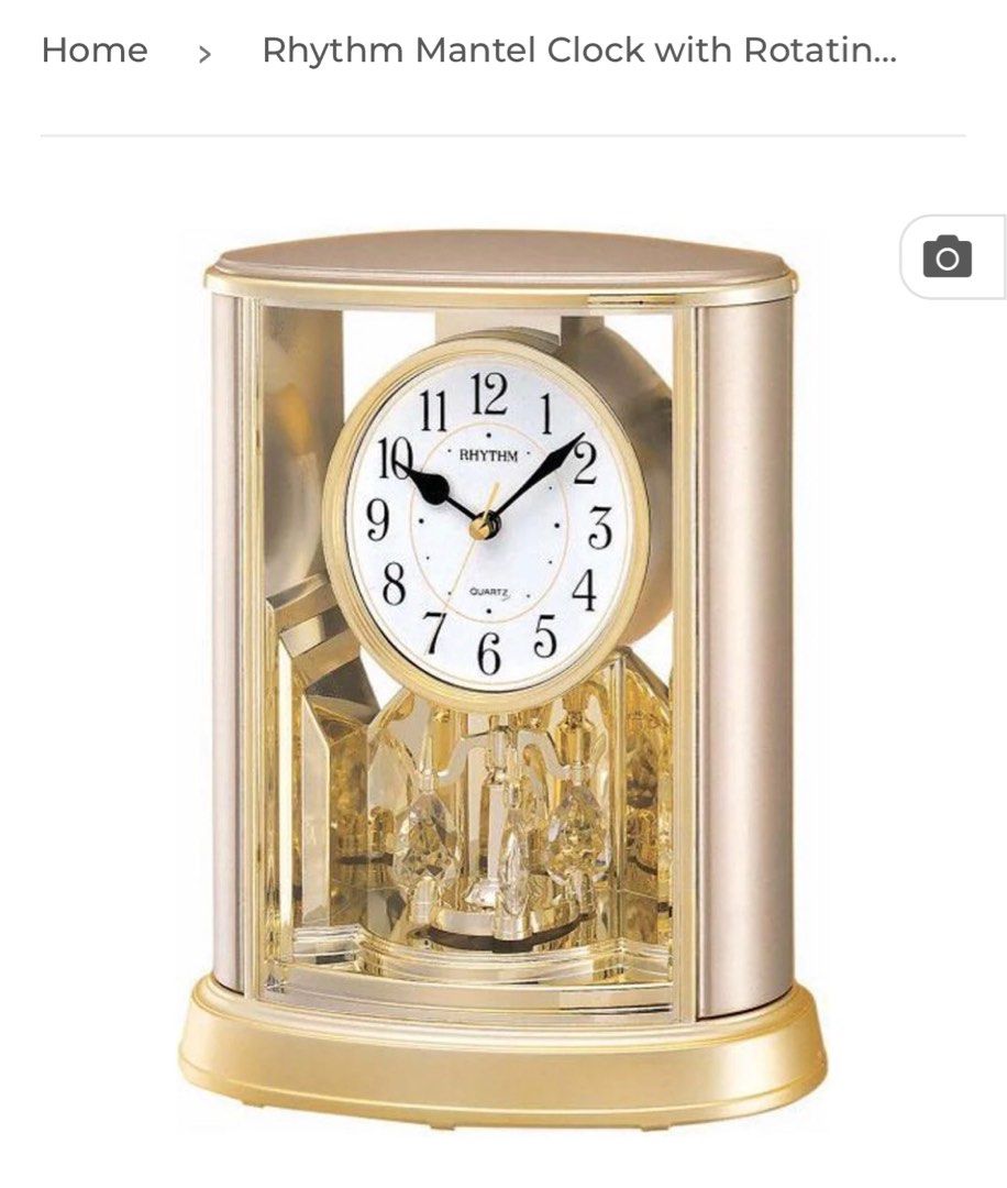 Rhythm clock, Furniture & Home Living, Home Decor, Clocks on Carousell