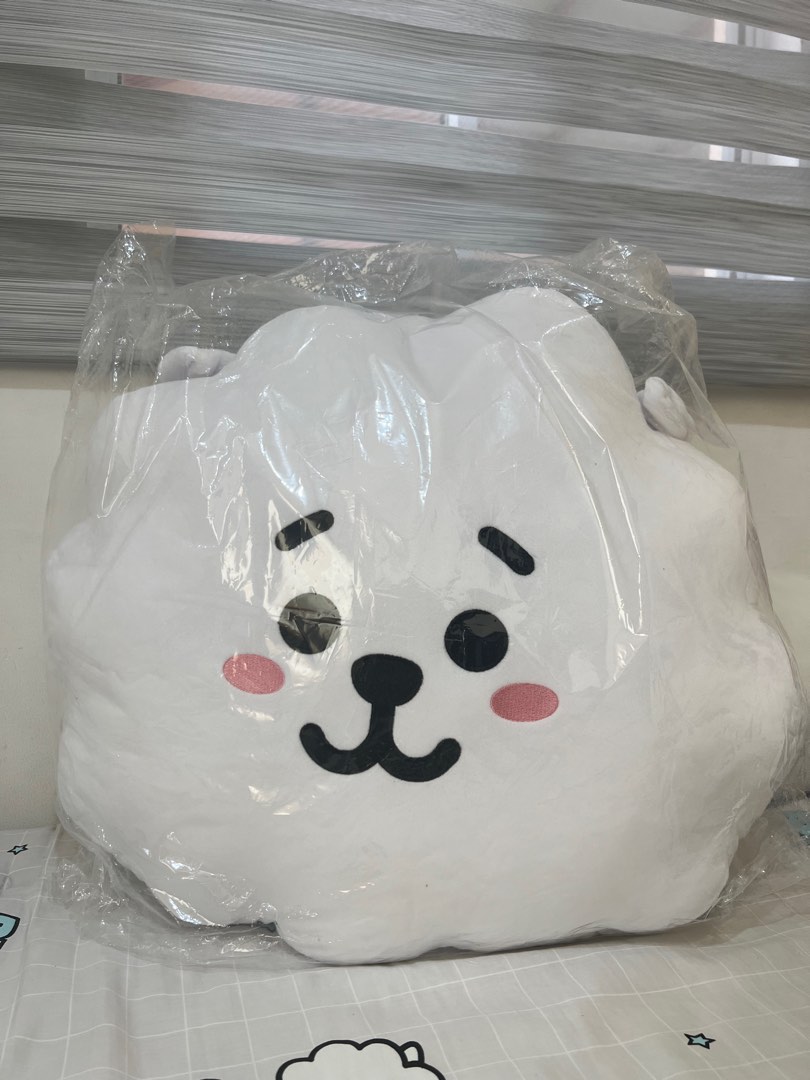 BT21 RJ 42 cm Face Cushion/Pillow, Hobbies & Toys, Memorabilia ...