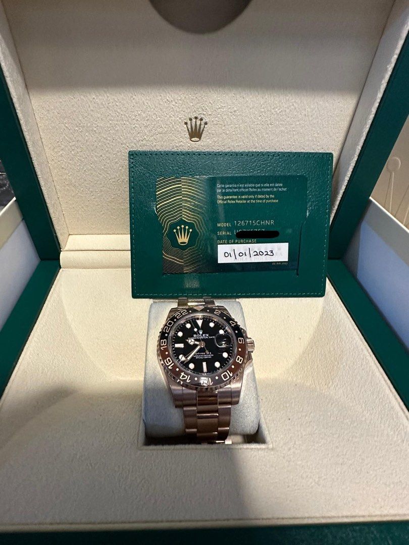 Rolex root beer full rose gold 126715CHNR / 2023, Luxury, Watches on ...