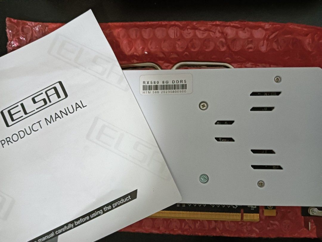 RX580 8GB (Radeon White Elsa), Computers & Tech, Parts & Accessories ...