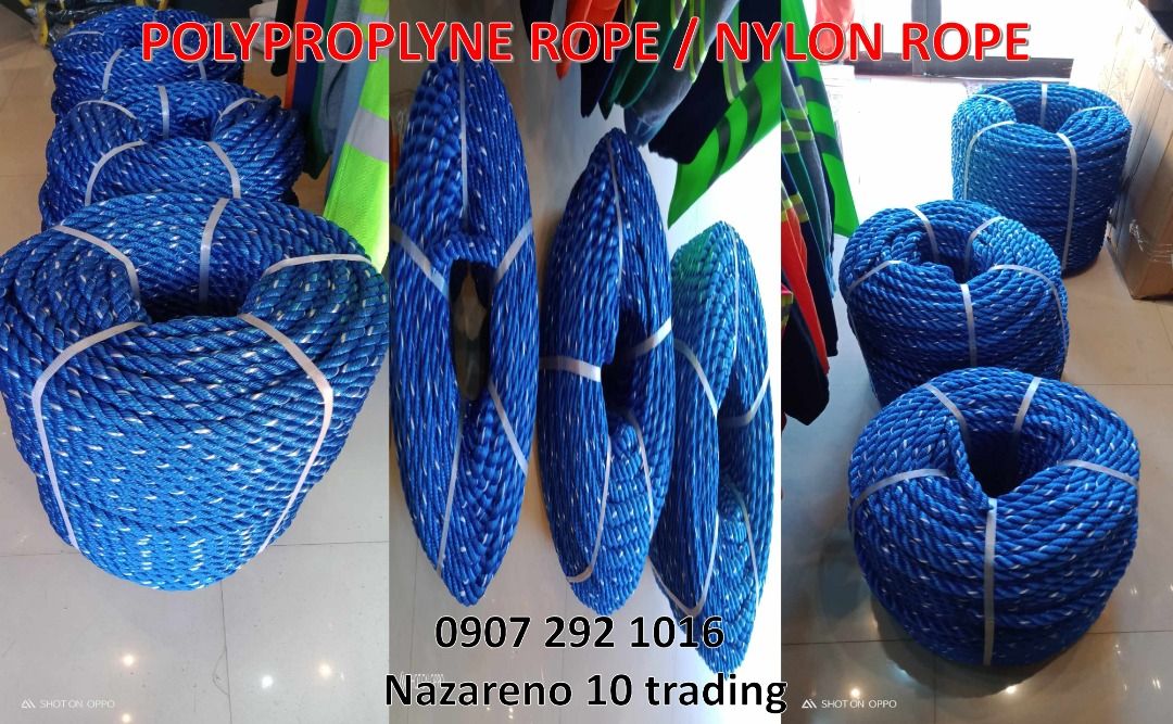 Safety rope Polypropylene rope / nylon rope 2, Sports Equipment, Sports ...