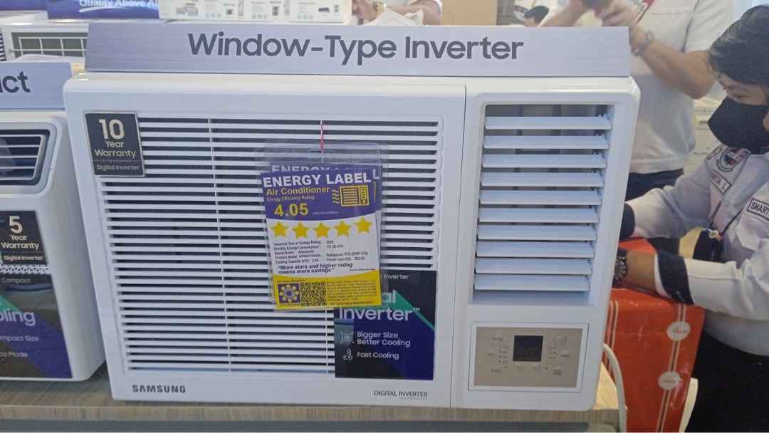 SAMSUNG WINDOW TYPE INVERTER AIRCON, TV & Home Appliances, Air ...