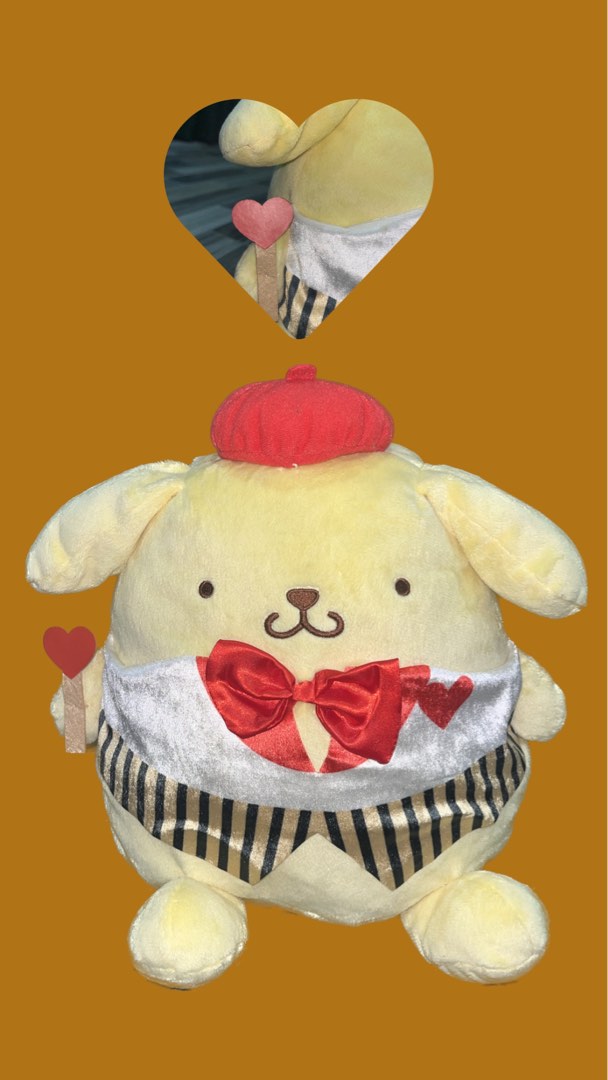 SANRIO POMPOMPURIN PLUSHIE, Hobbies & Toys, Memorabilia & Collectibles ...
