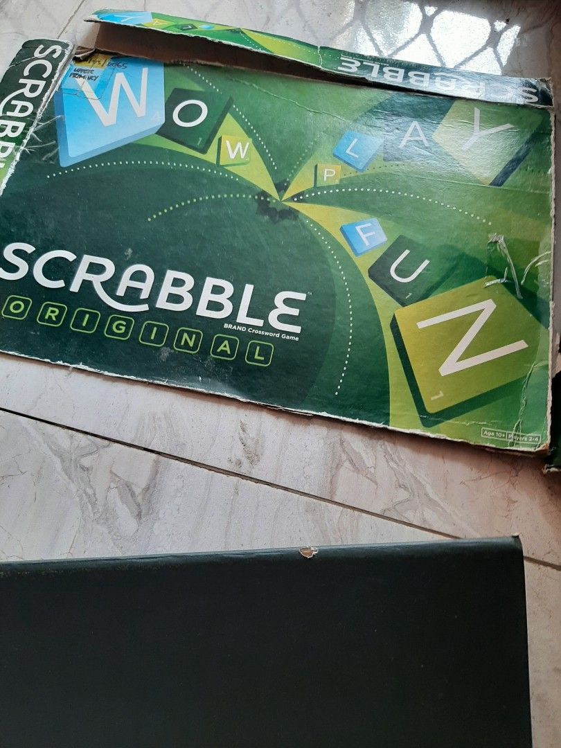 Scrabble original, Toys & Collectibles, Permainan Papan & Kartu di ...
