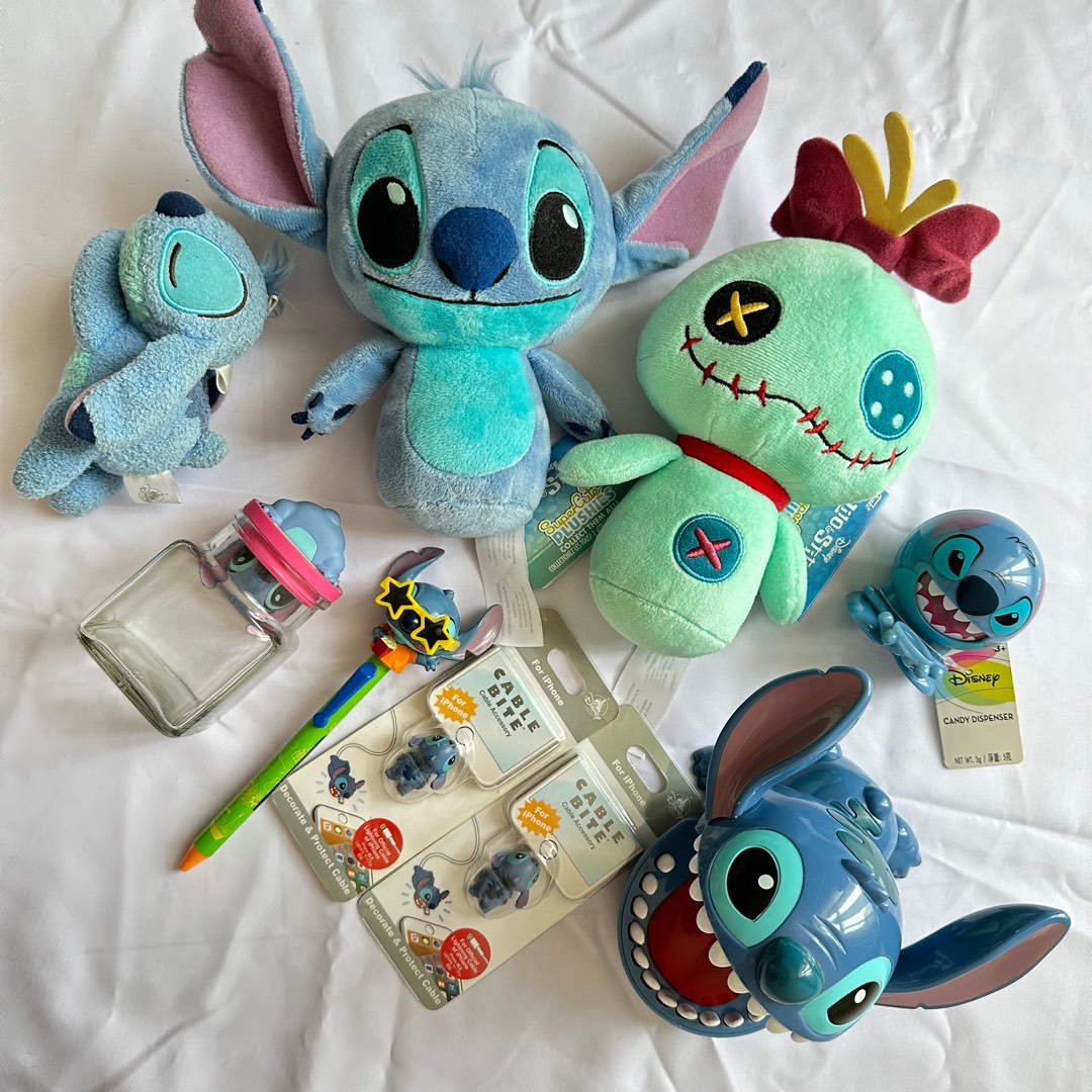 Set Disney Stitch Original, Toys & Collectibles, Mainan di Carousell