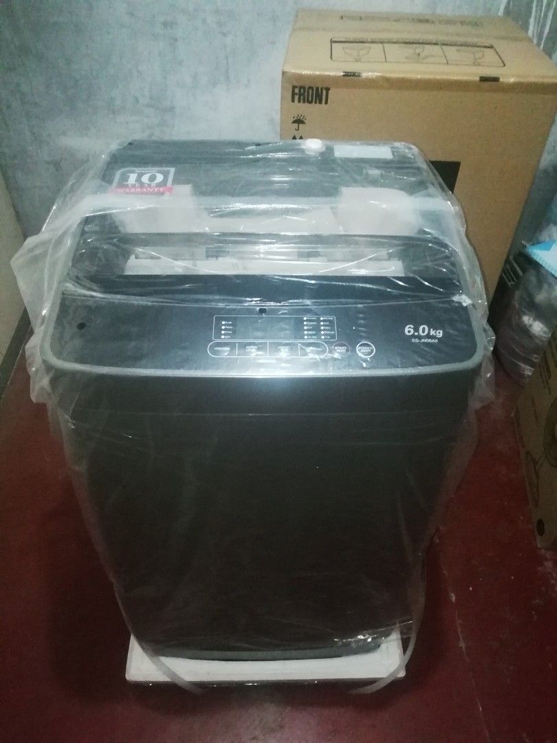 SHARP ES-JN06A9 FULLY AUTOMATIC TOP LOAD WASHING MACHINE (BRAND NEW ...