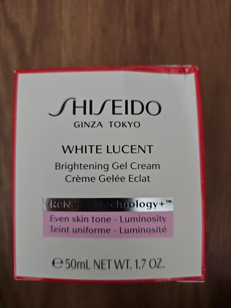 Shiseido White Lucent Brightening Gel Cream, Beauty & Personal Care, Face, Face Care on Carousell