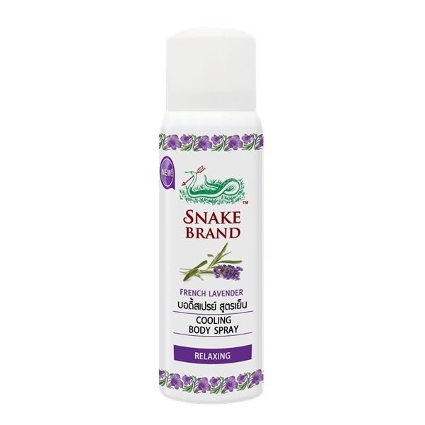 Snake Brand Prickly Heat Cooling Body Spray 50ml Refreshing Cooling ...