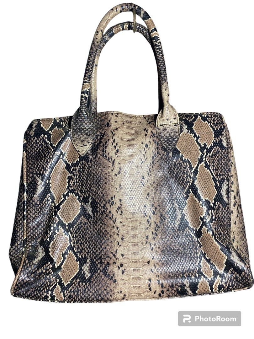 Snake tote bag, Women's Fashion, Bags & Wallets, Tote Bags on Carousell