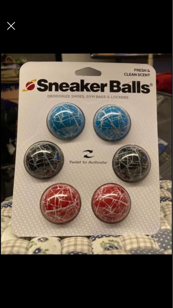Sneaker Balls 6-Pack Scratched Shoe Freshener, Men's Fashion, Footwear ...