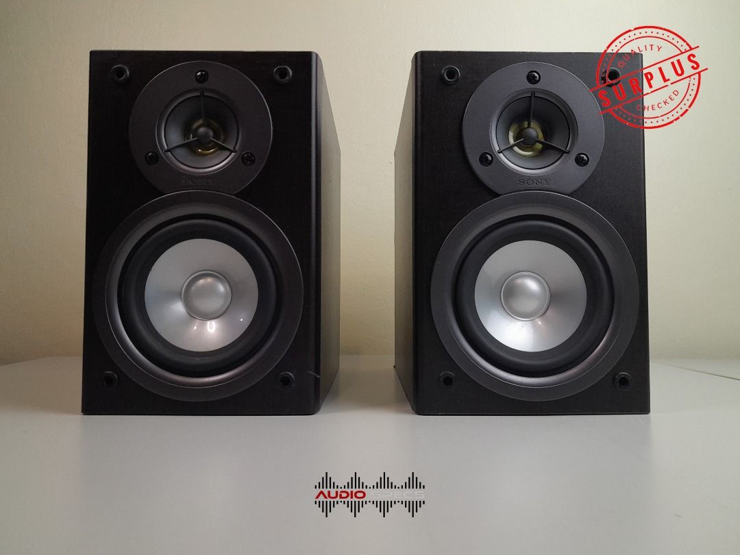 SONY SS-CM100 Black 2-way HiFi Bookshelf Speakers, Audio, Soundbars, Speakers & Amplifiers on ...