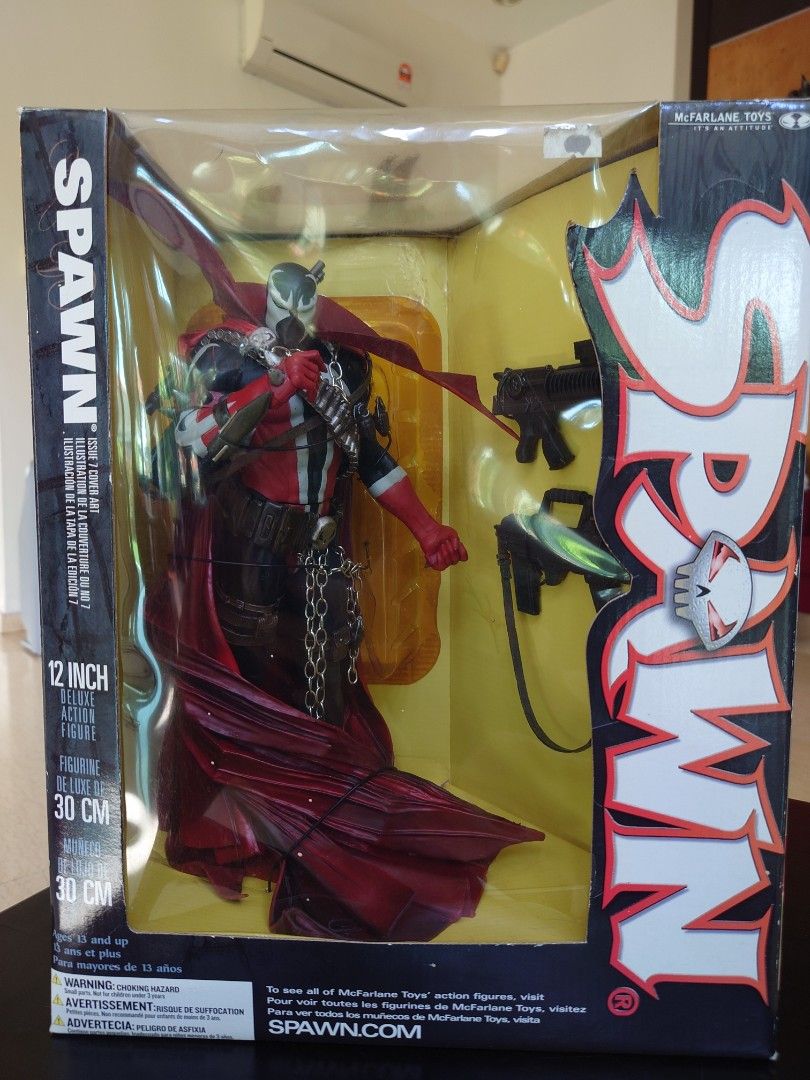 SPAWN: Issue 7 cover art : 12 inch Deluxe Action Figure, Hobbies & Toys ...
