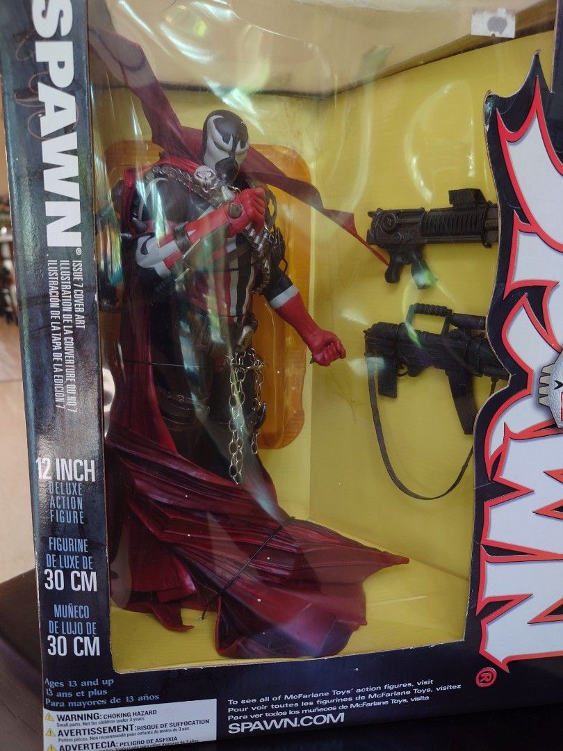 SPAWN: Issue 7 cover art : 12 inch Deluxe Action Figure, Hobbies & Toys ...