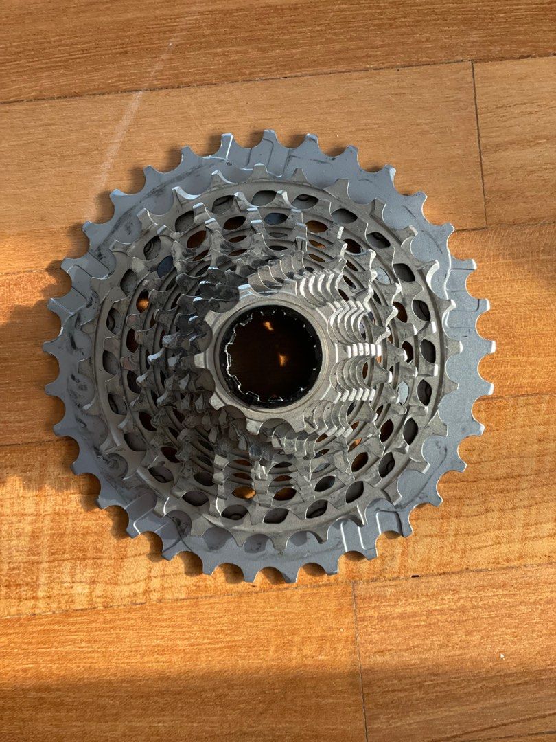 SRAM Red etap AXS cassette 12s 10-33, Sports Equipment, Bicycles ...