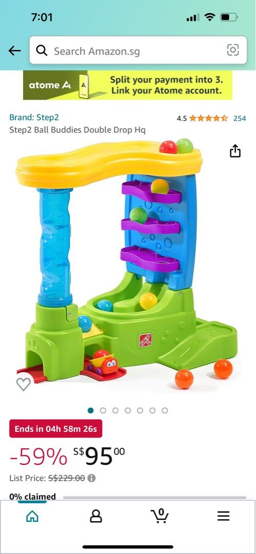 Step 2 Ball Buddies Ball Drop, Babies & Kids, Infant Playtime on Carousell